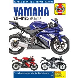 Yamaha YZF-R125 (2008-2013) Repair Manual Haynes Reparaturanleitung